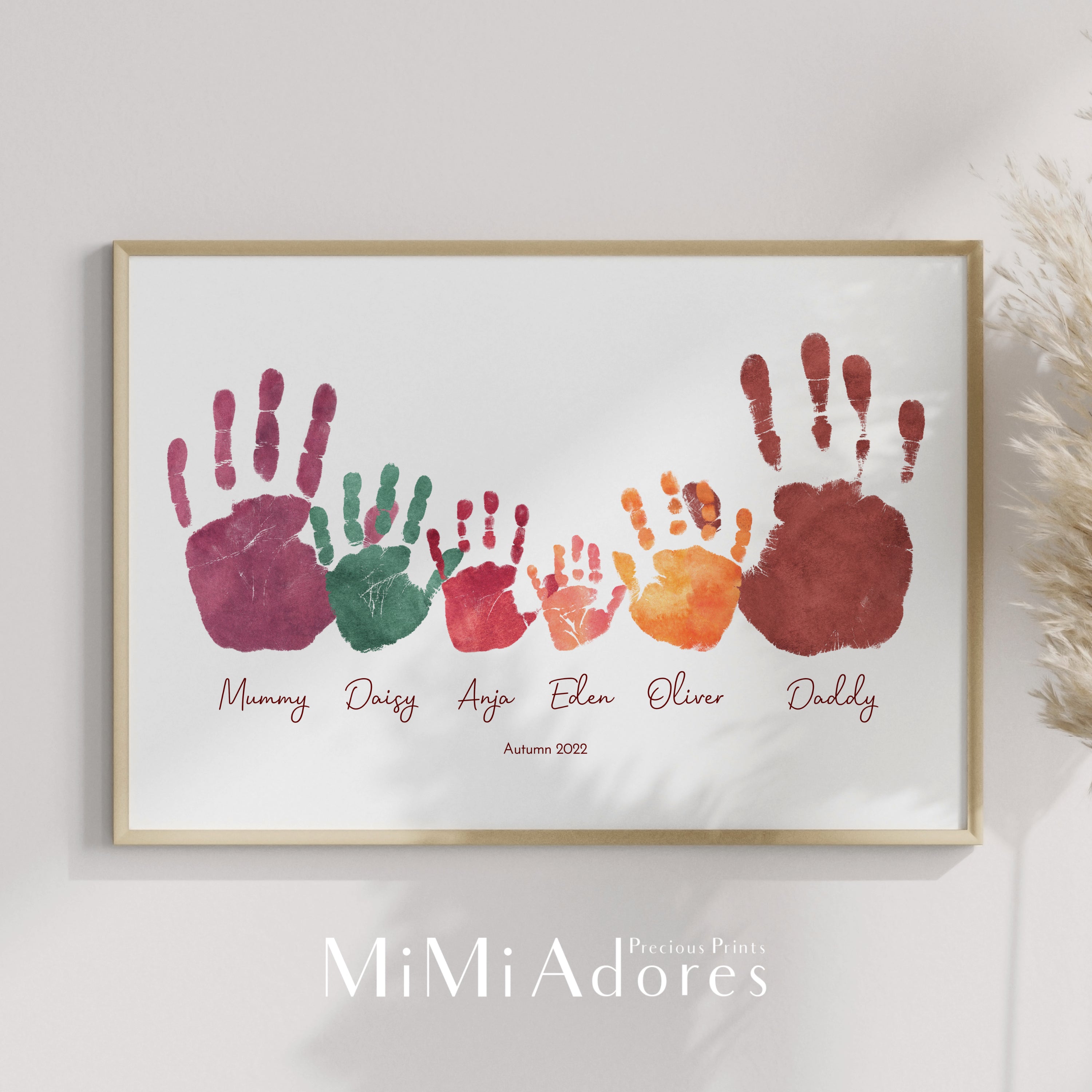 Family Handprint Art | Mimi Adores – mimiadores